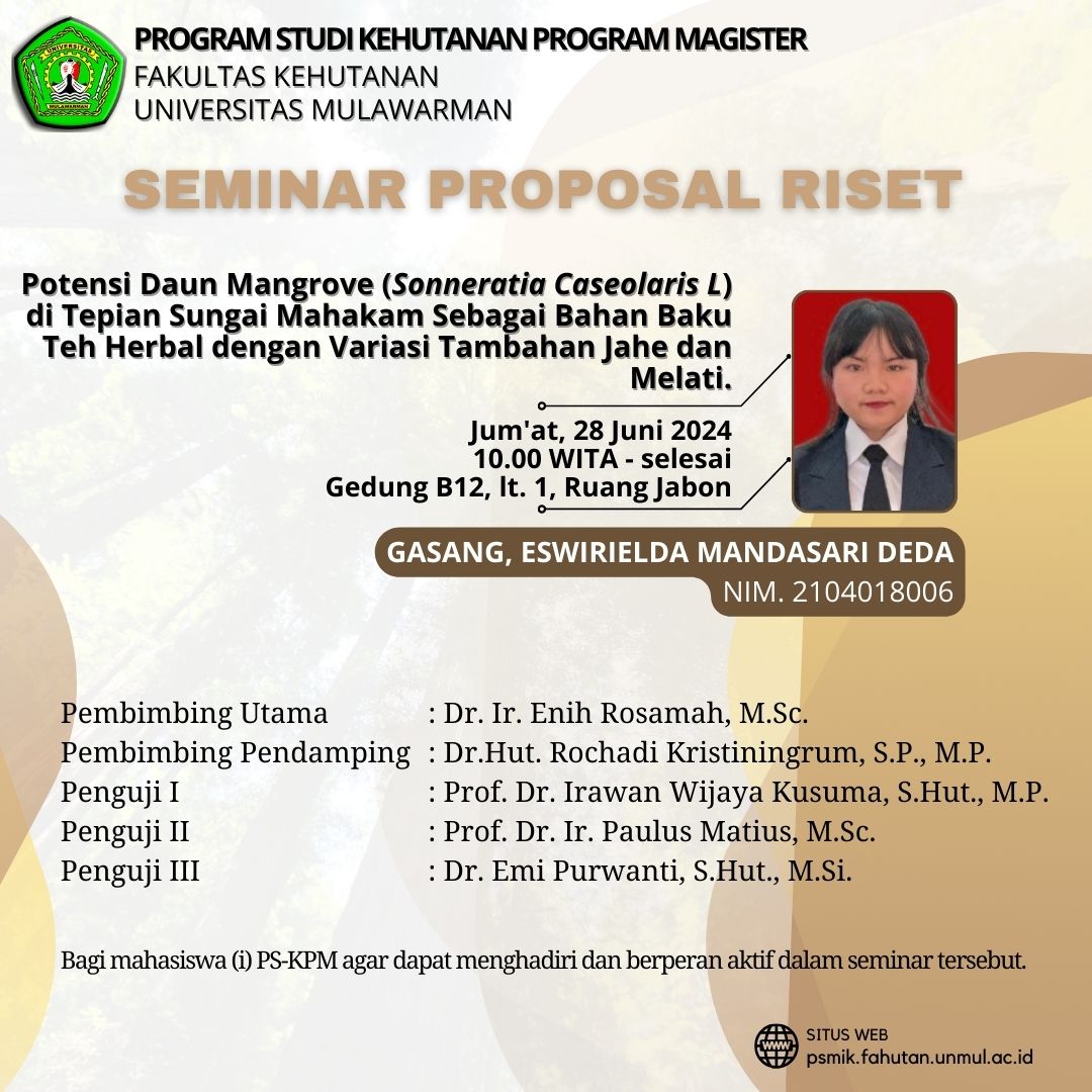 Magister Ilmu Kehutanan
